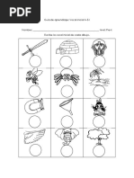 Hojas de Trabajo - Semanal - Vocal U | PDF | Artes del Lenguaje y ...