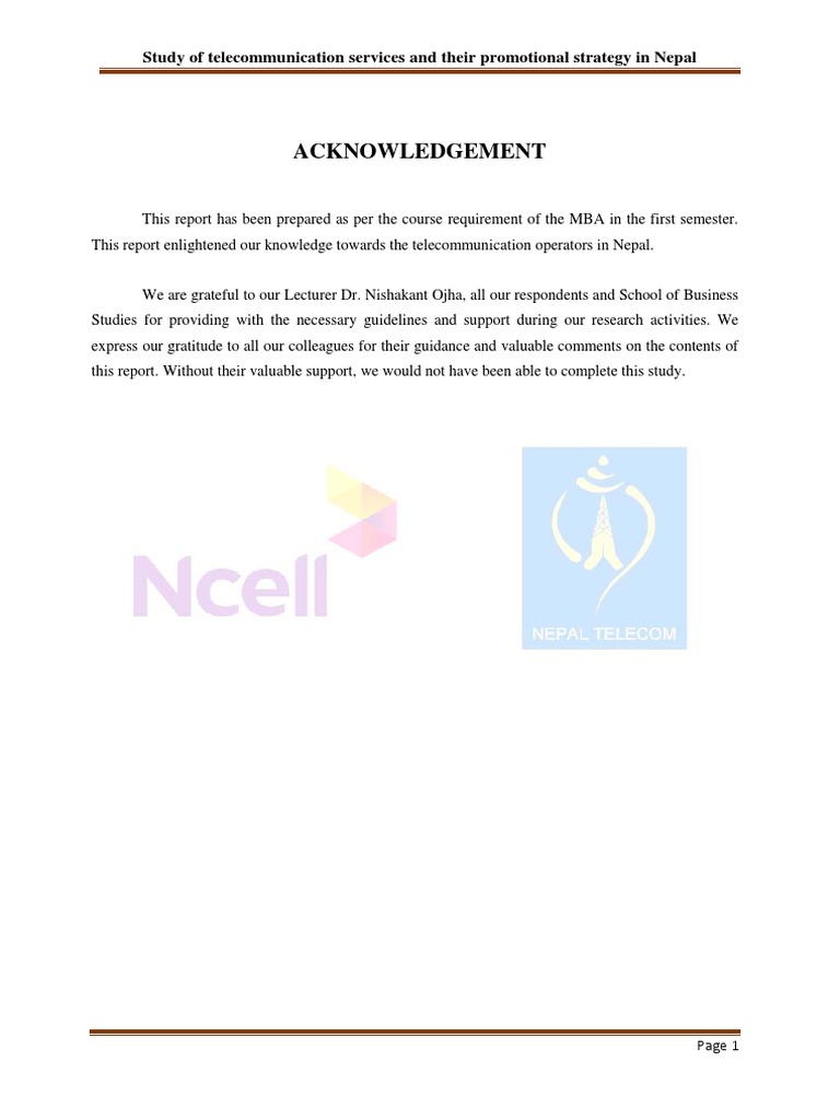 Ncell Vs NTC | PDF | Mobile Phones | Telecommunication