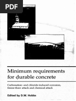 Concrete Exposure Classes Overview | PDF | Concrete | Reinforced Concrete