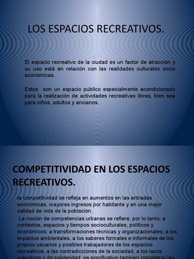 Tipos de Parque | PDF