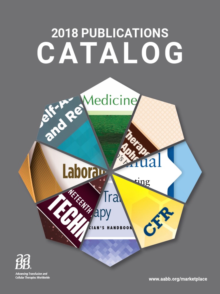 Pubscatalog DE LA Aabb 2018 PDF | PDF | Hematopoietic Stem Cell ...