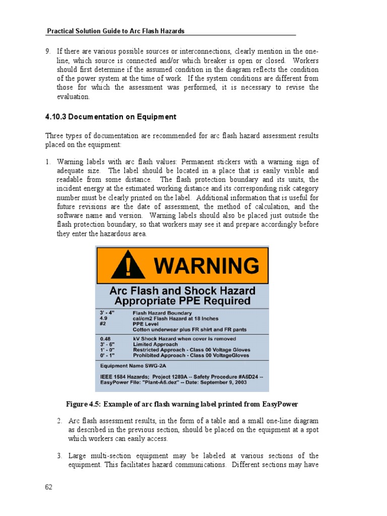 Arc Flash Hazard Assessment Guide | PDF | Computers | Technology ...