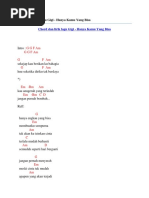 Chord Lagu "Sempurna" Andra & Backbone | PDF