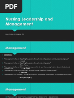 Ward Management and Routines Overview | PDF | Nursing | Patient
