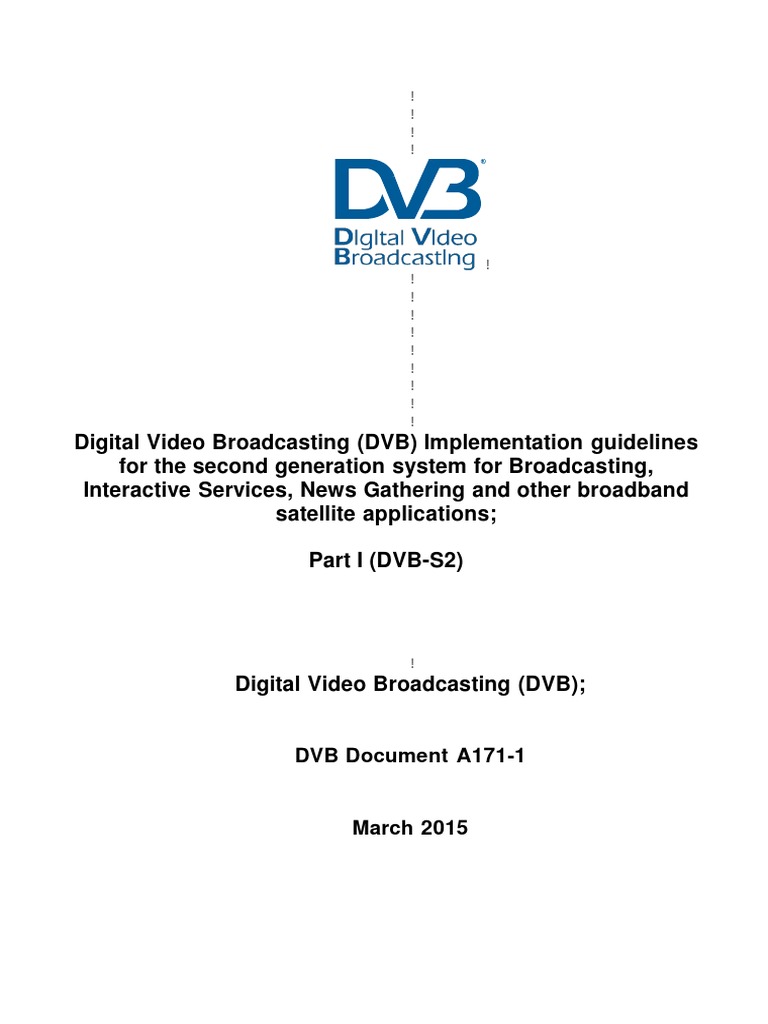 DVB S2 Factsheet | PDF | Satellite Television | Forward Error Correction