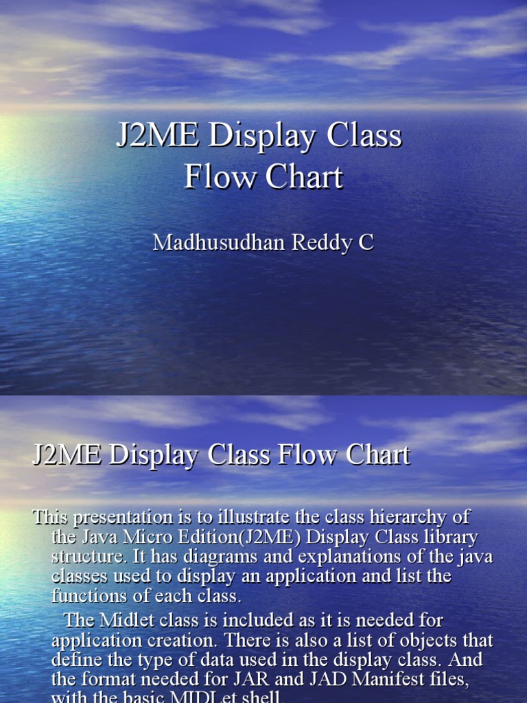 J2 MEClasschart | PDF | Java (Programming Language) | Computer Engineering