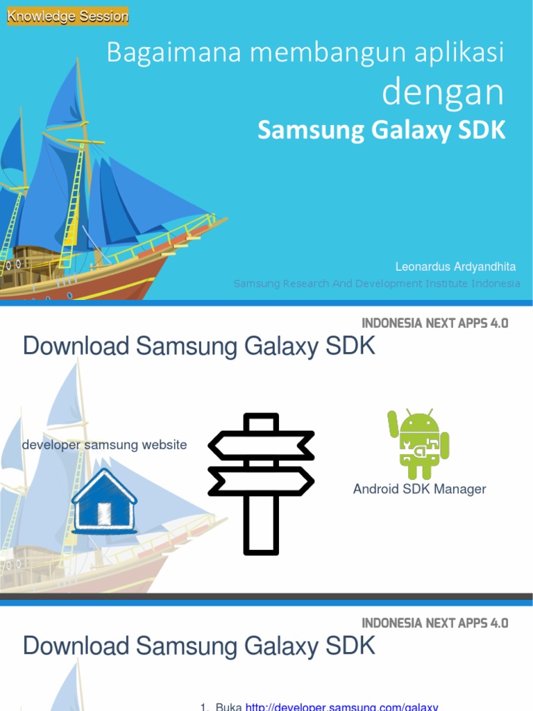 Knowledge Session - Samsung SDK (Indonesian) | PDF | Software ...