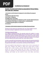 The Constitution As A Social Contract | PDF | Social Contract | Natural ...