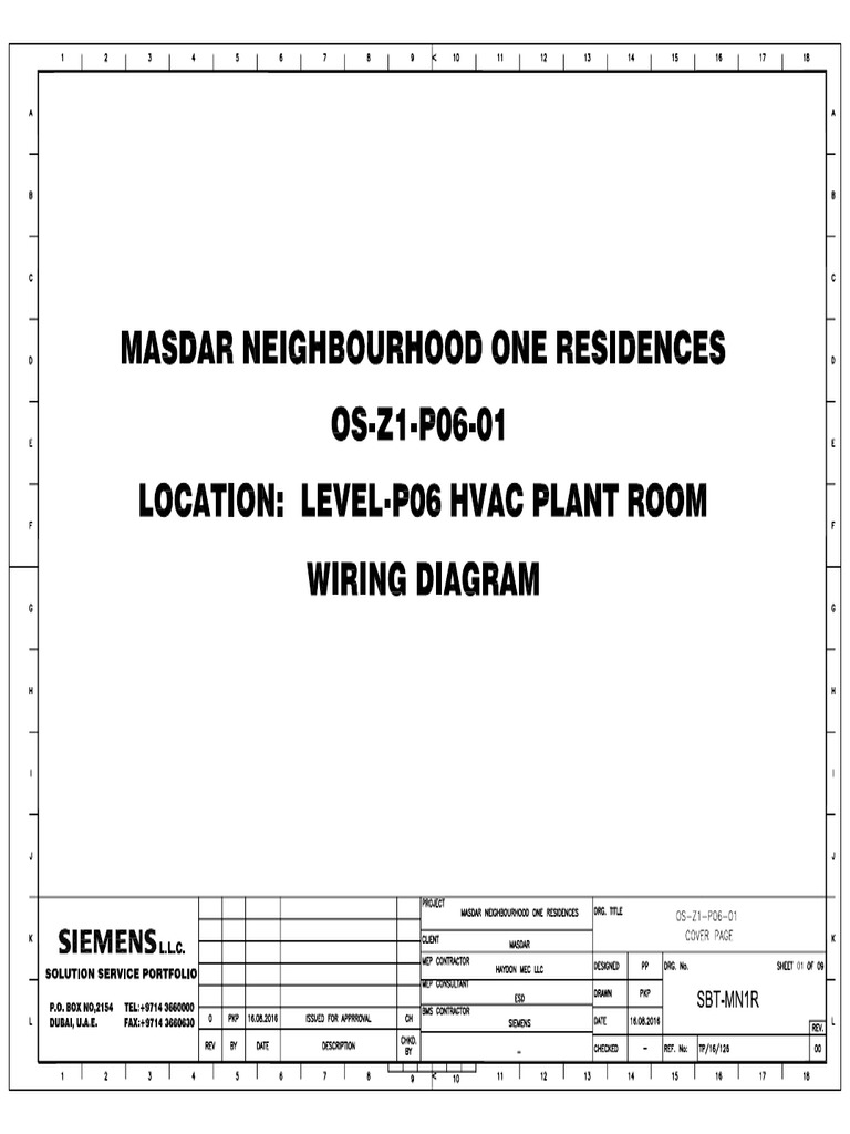 Wiring Diagram For BMS (DDC Panel) | PDF
