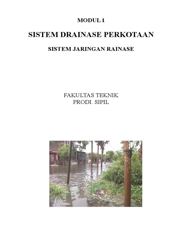 MODUL 1 Drainase | PDF