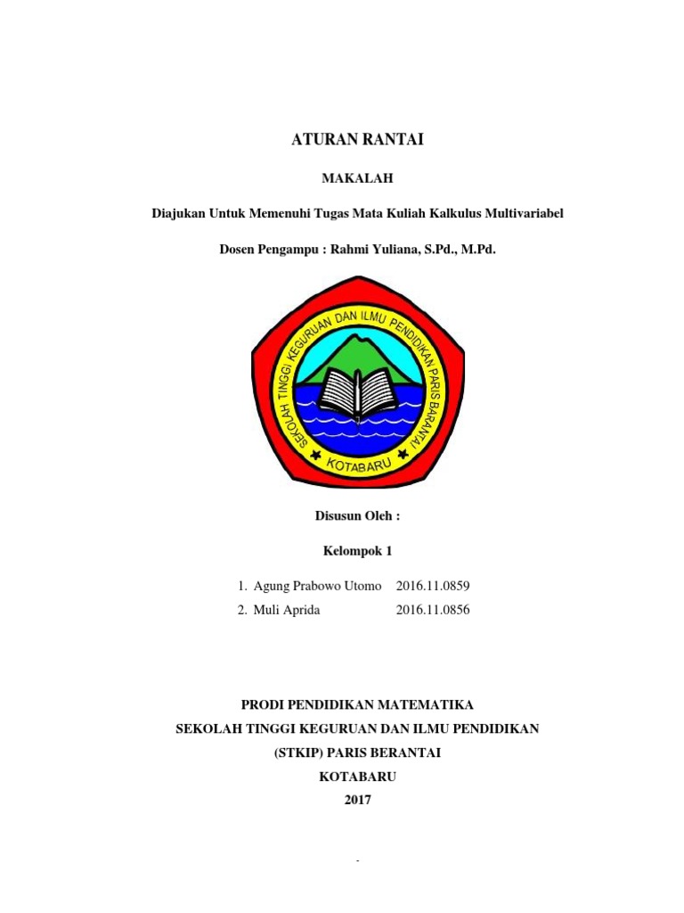 Aturan Rantai | PDF