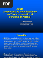 Ficha Técnica del Test AUDIT | PDF | Cuestionario | Causas de la muerte
