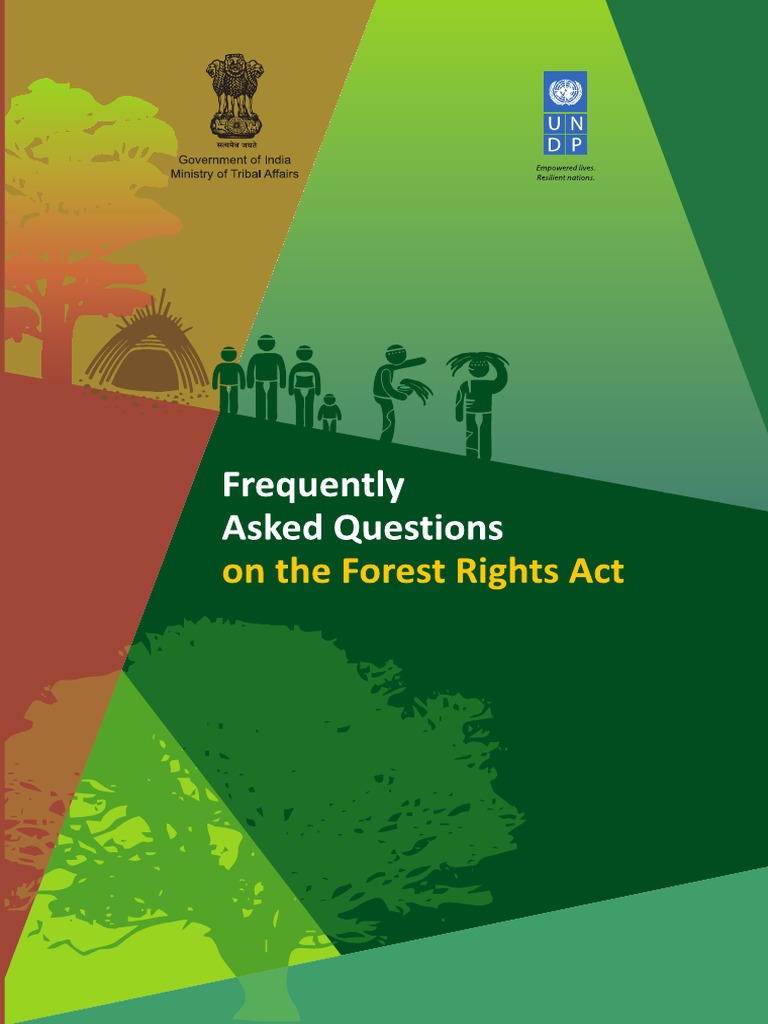 Frequently Asked Questions On The Forest Rights Act and Its ...