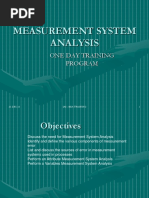 AIAG MSA Manual: MSA Concepts Term Guidelines | PDF