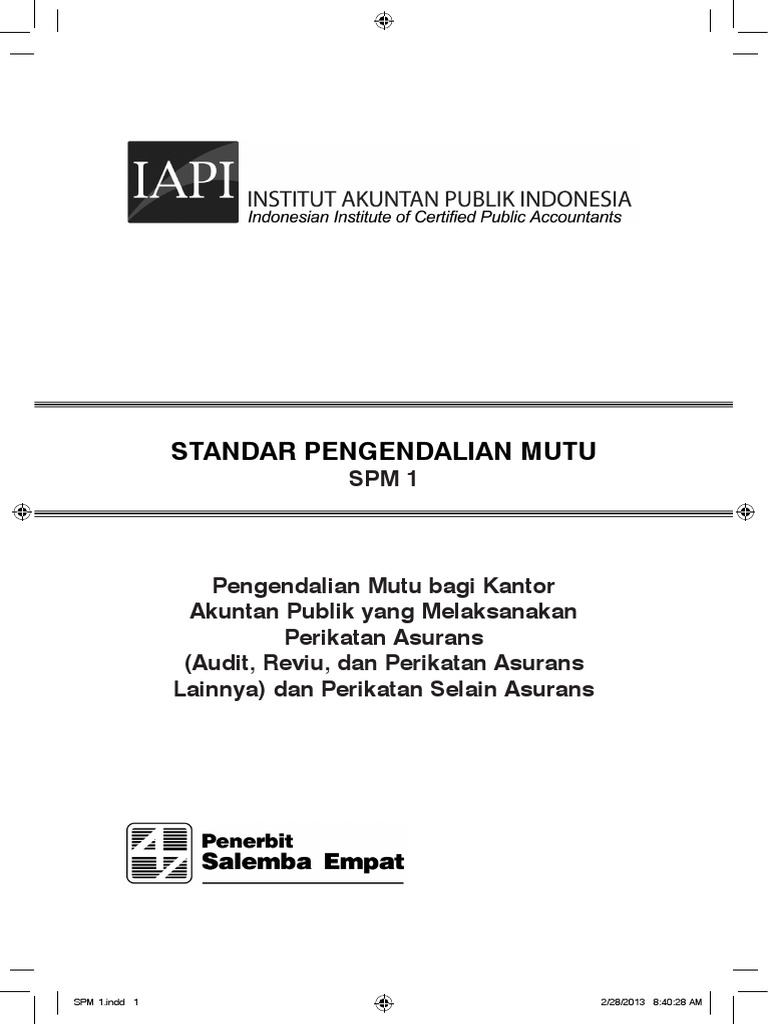 SPM 1 | PDF