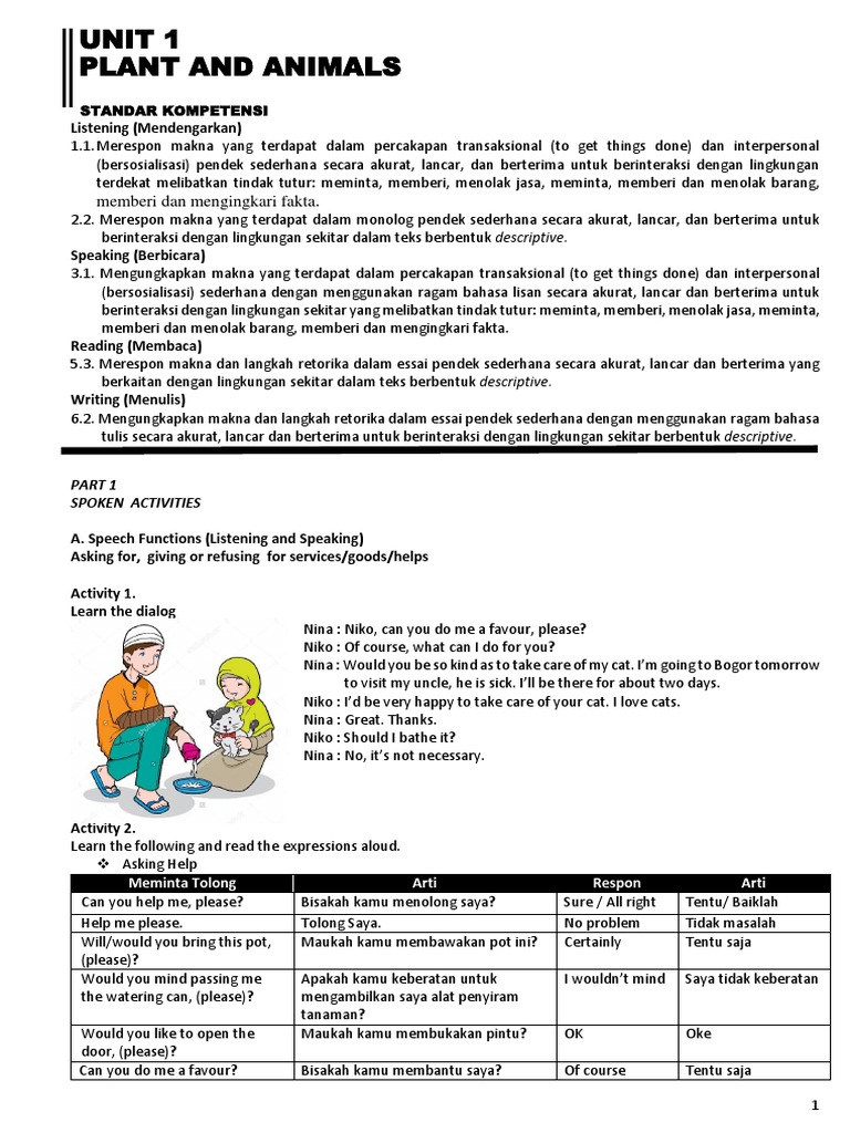 Modul Ajar Kelas 8 Sem 1 Pdf Singa Bahasa Indonesia