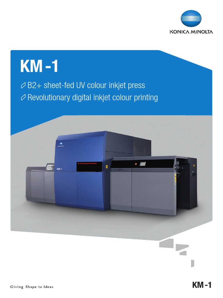 KM-1 Datasheet 300dpi | Download Free PDF | Printer (Computing) | Media ...
