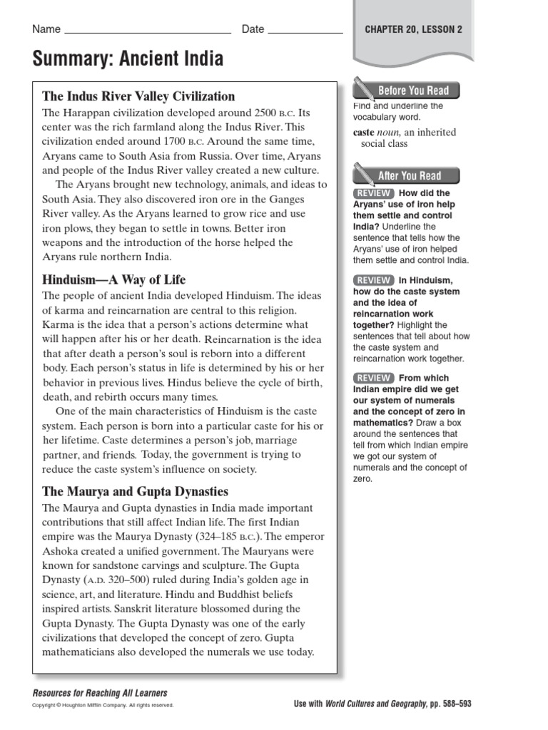 Ancient India | PDF | Reincarnation | Karma