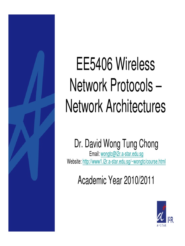 Wireless Network Protocols Overview | PDF | Ip Multimedia Subsystem ...