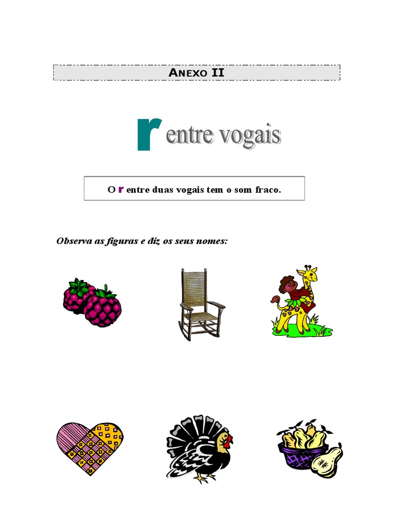 Como pronunciar corretamente o som do "r | PDF