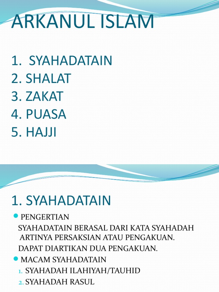 Arkanul Islam | PDF