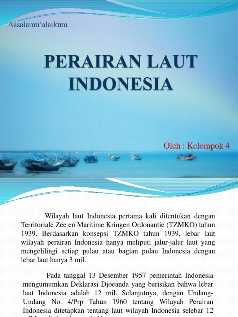 Perairan Laut Indonesia | PDF