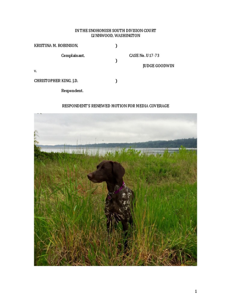 Snohomish South Judge Jeffrey D. Goodwin Is A Bigoted, Hegemonic ...