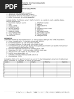 Accounting Grade 8 Exam and Answer Sheet | PDF | Cheque | Banks