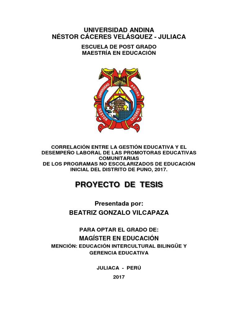 Caratula Proyecto | PDF