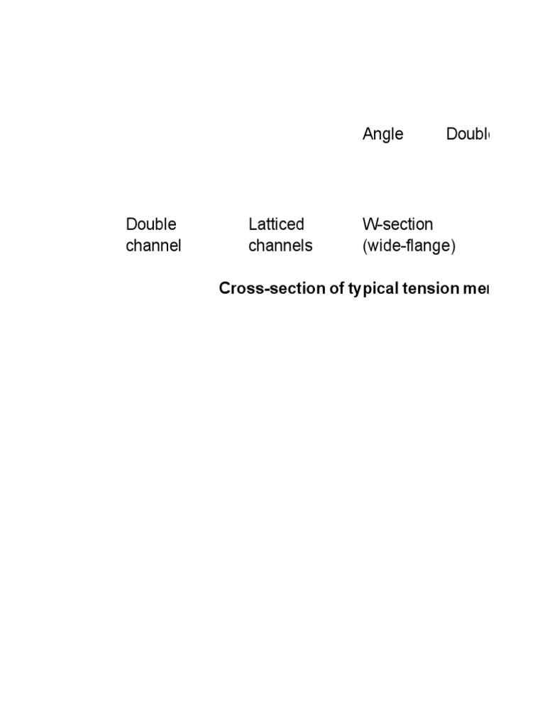 Angle Double: Cross-Section | PDF | Screw | Building Engineering