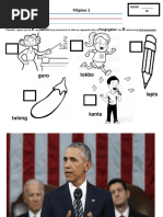 Pagkilala Sa Diptonggo 1 | PDF