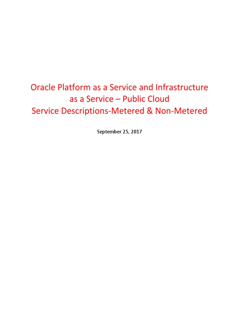 Paas Iaas Public Cloud 2140609 | PDF | Platform As A Service | Cloud ...
