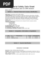 COA-70770L4C25-412342801GW Finar HCL | PDF | Hydrochloric Acid | Chlorine