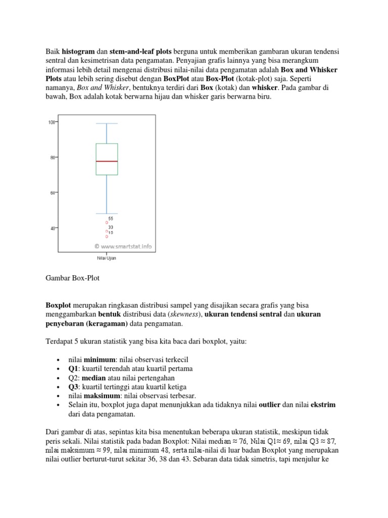 Box Plots Diagram | PDF