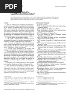 Astm E1417 | PDF | Nondestructive Testing | Ultraviolet