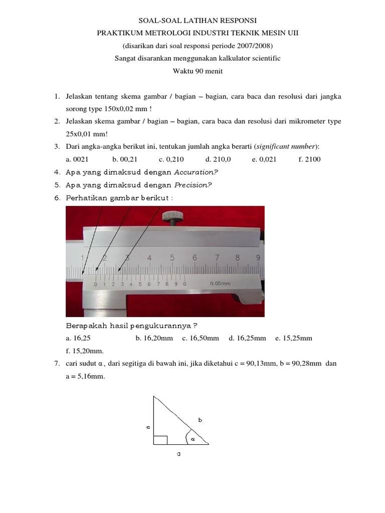 Soal Latihan Responsi | PDF | Metode & Bahan Ajar | Komputer