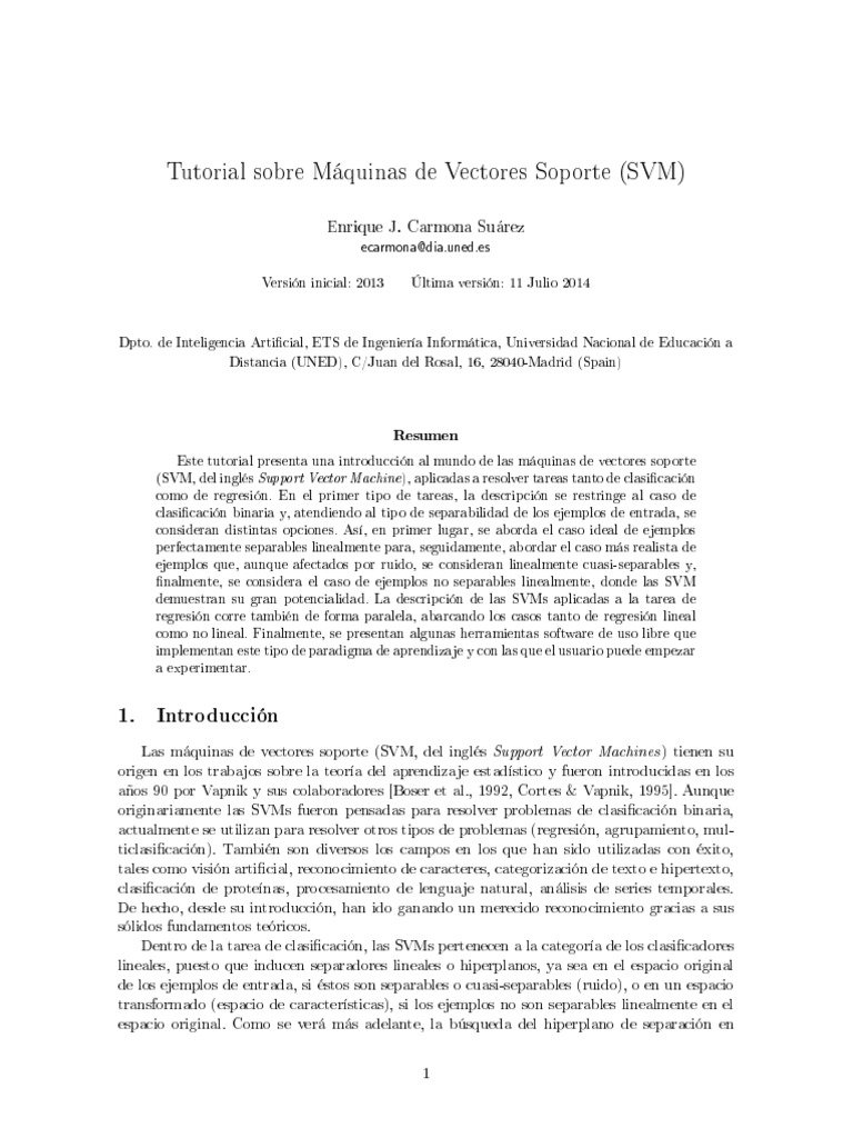 SVM PDF | PDF
