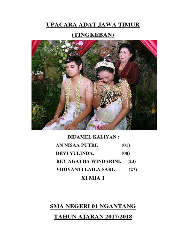 Upacara Adat Jawa Timur | PDF | Ilmu Sosial | Sains & Matematika