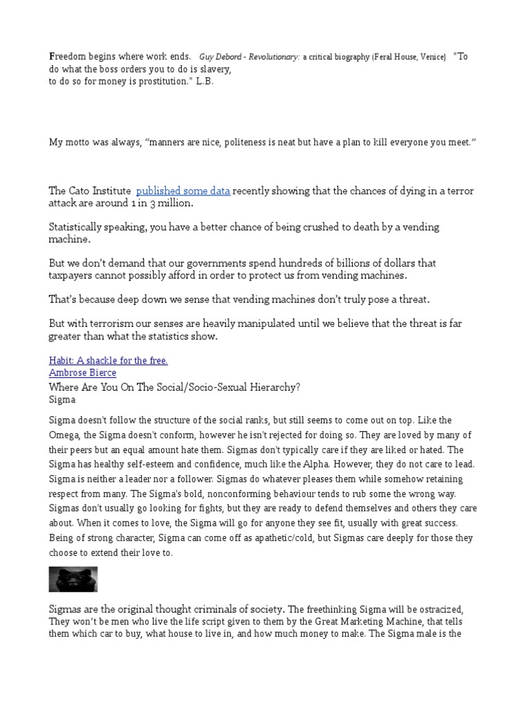 Anti Work Aph | PDF