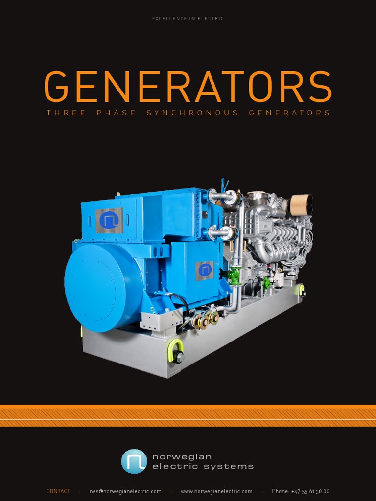 Generators Brochure 1 | PDF | Electric Generator | Insulator (Electricity)