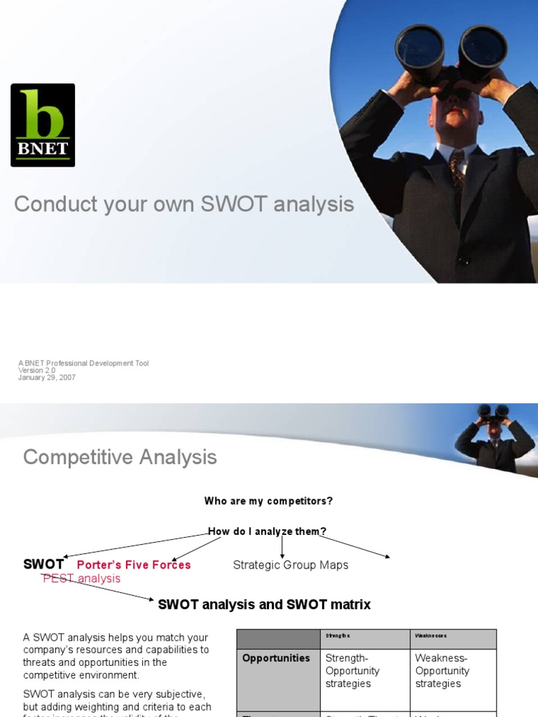 Bnet Swot Analysis 2007 | PDF