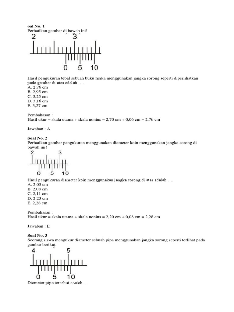 Kunjaw Latihan Soal Js N Ms | PDF