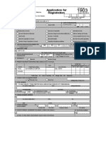 Bir Form 1903 - Registration Corp (Blank) | PDF | Taxpayer | Fiscal Year
