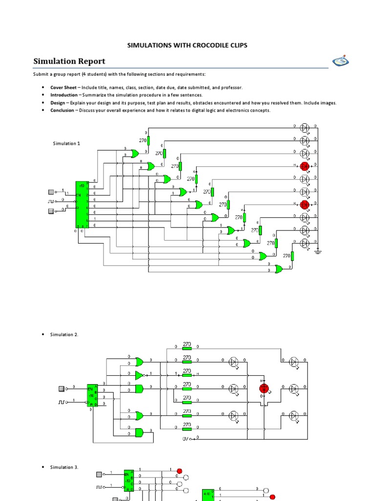 Simulations With Crocodile Clips | PDF
