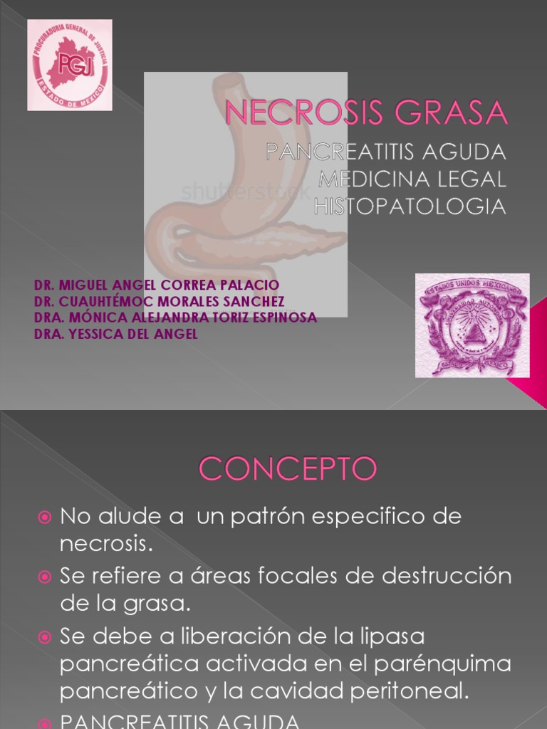 Necrosis Grasa Clase | PDF | Inflamación | Citocina