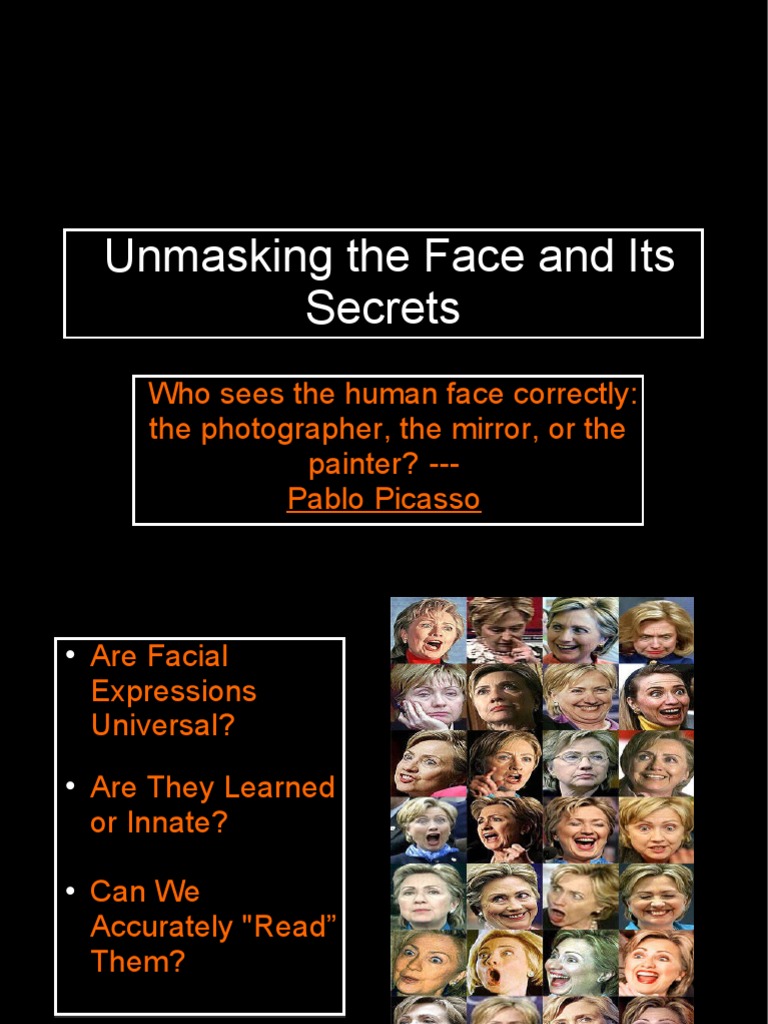 Unmasking The Face and Its Secrets | PDF
