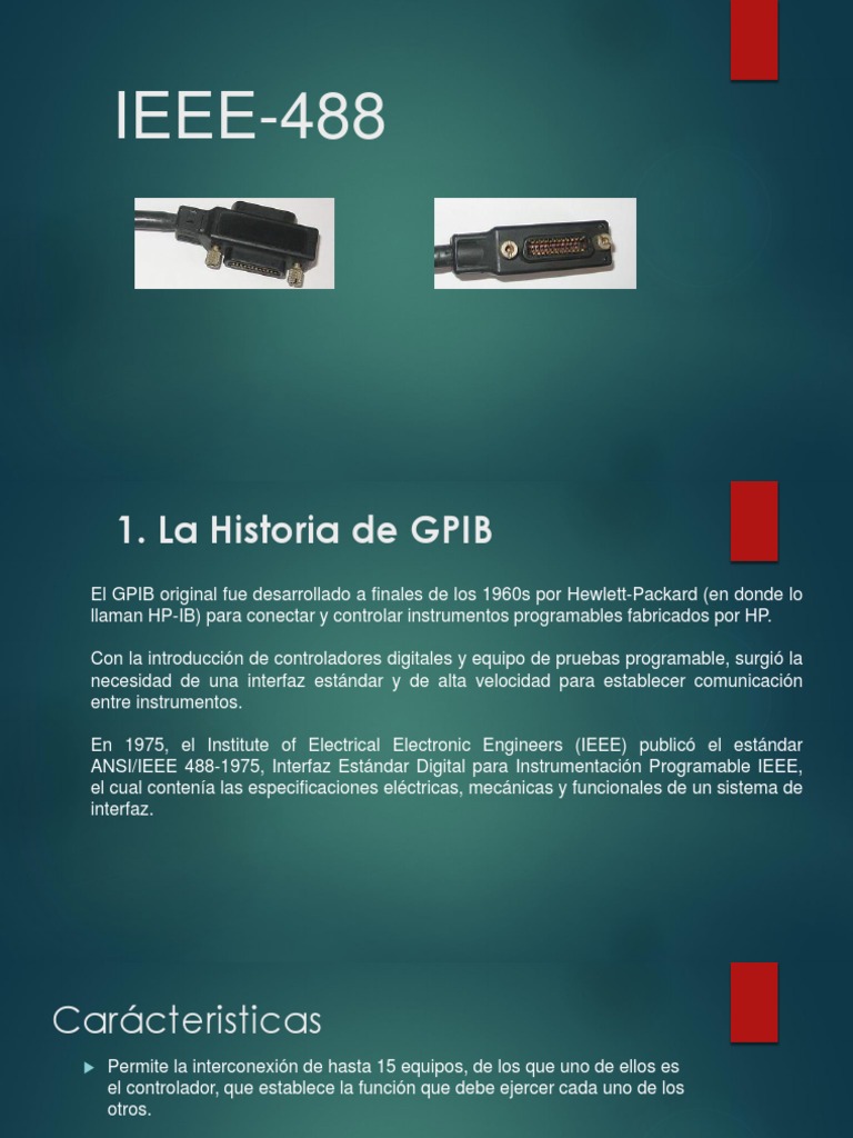 Ieee 488 | PDF | Bienes manufacturados | Electrónica