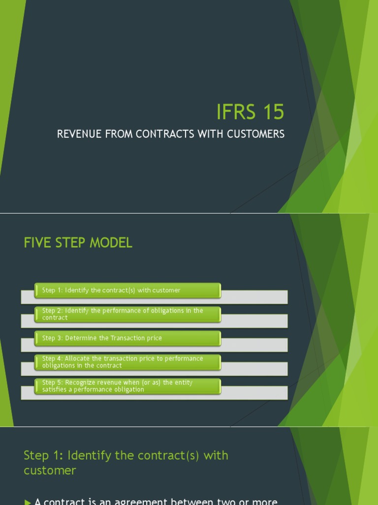 Ifrs 15 | PDF | Franchising | Financial Transaction