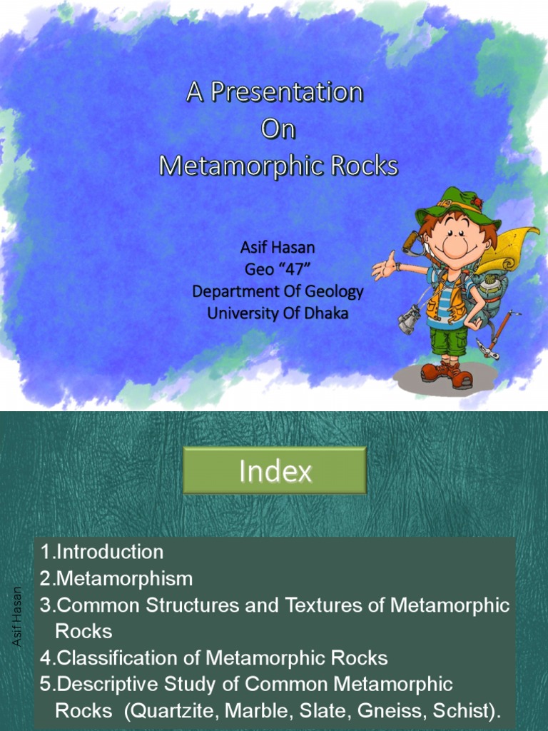 Metamorphic Rocks - An Introduction To Metamorphism | PDF | Rock ...