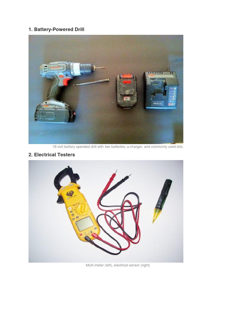 HVAC Technician Essential Tool List | PDF
